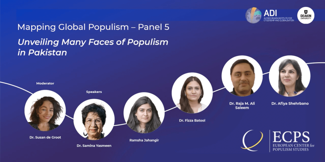 Mapping Global Populism — Panel #5: Unveiling Many Faces of Populism in Pakistan - ECPS