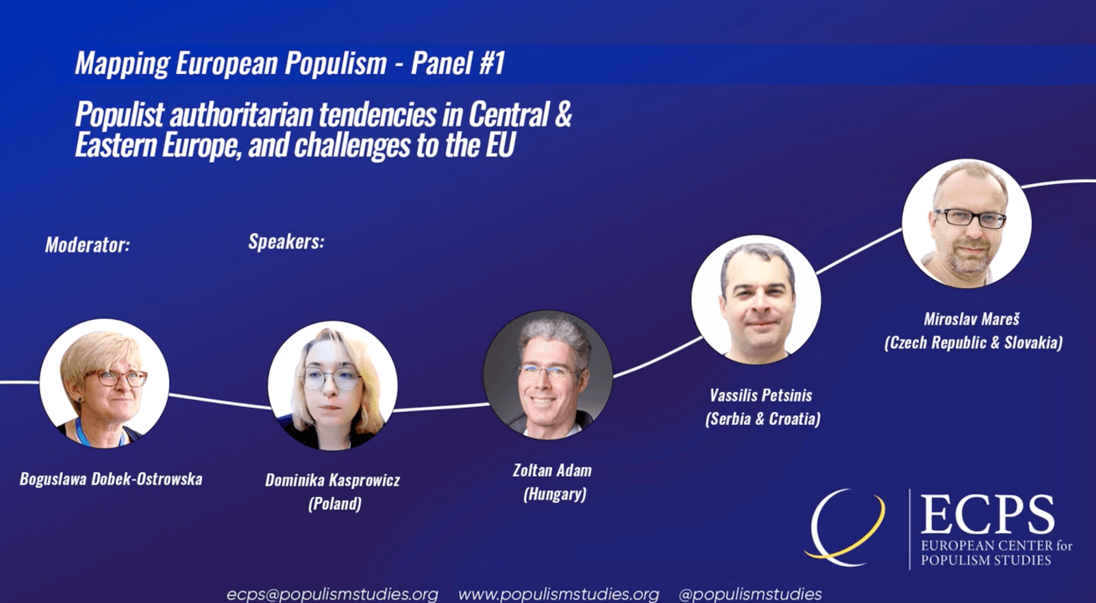 Mapping European Populism: Panel 1 - Populist Authoritarian Tendencies ...