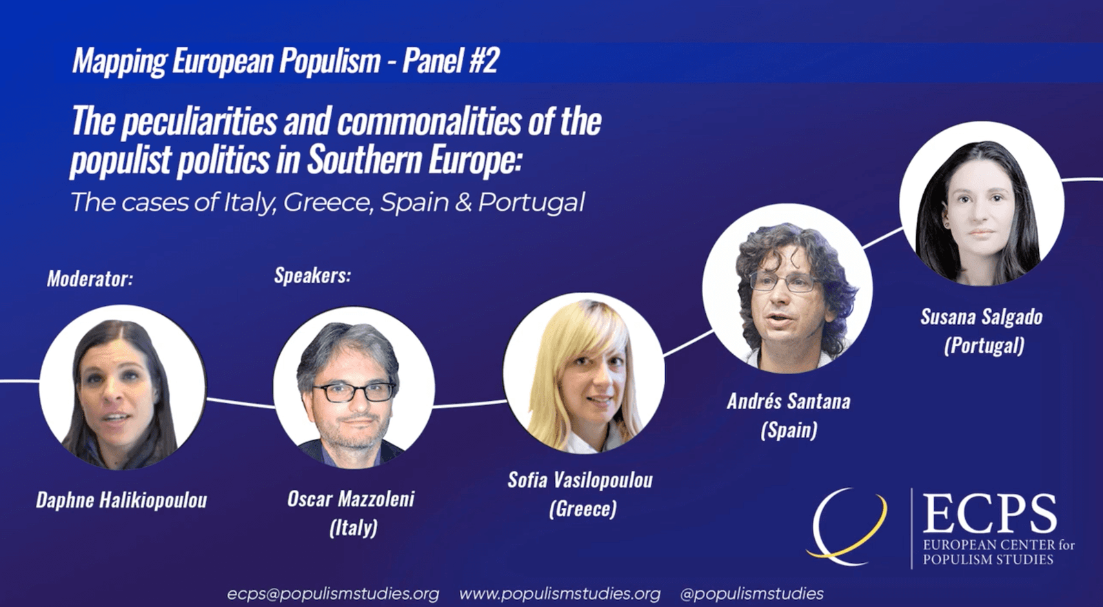 Mapping European Populism: Panel II - The peculiarities and ...