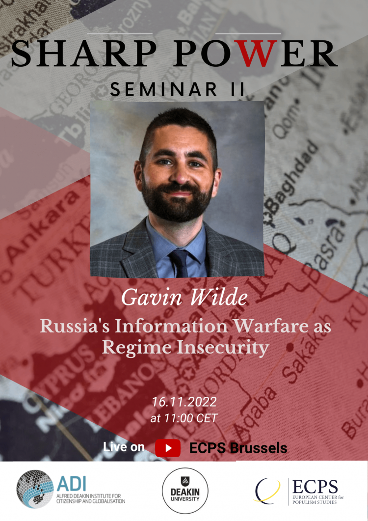 ‘Talk Series on Sharp Power’ jointly organized by ECPS, ADI and Deakin ...