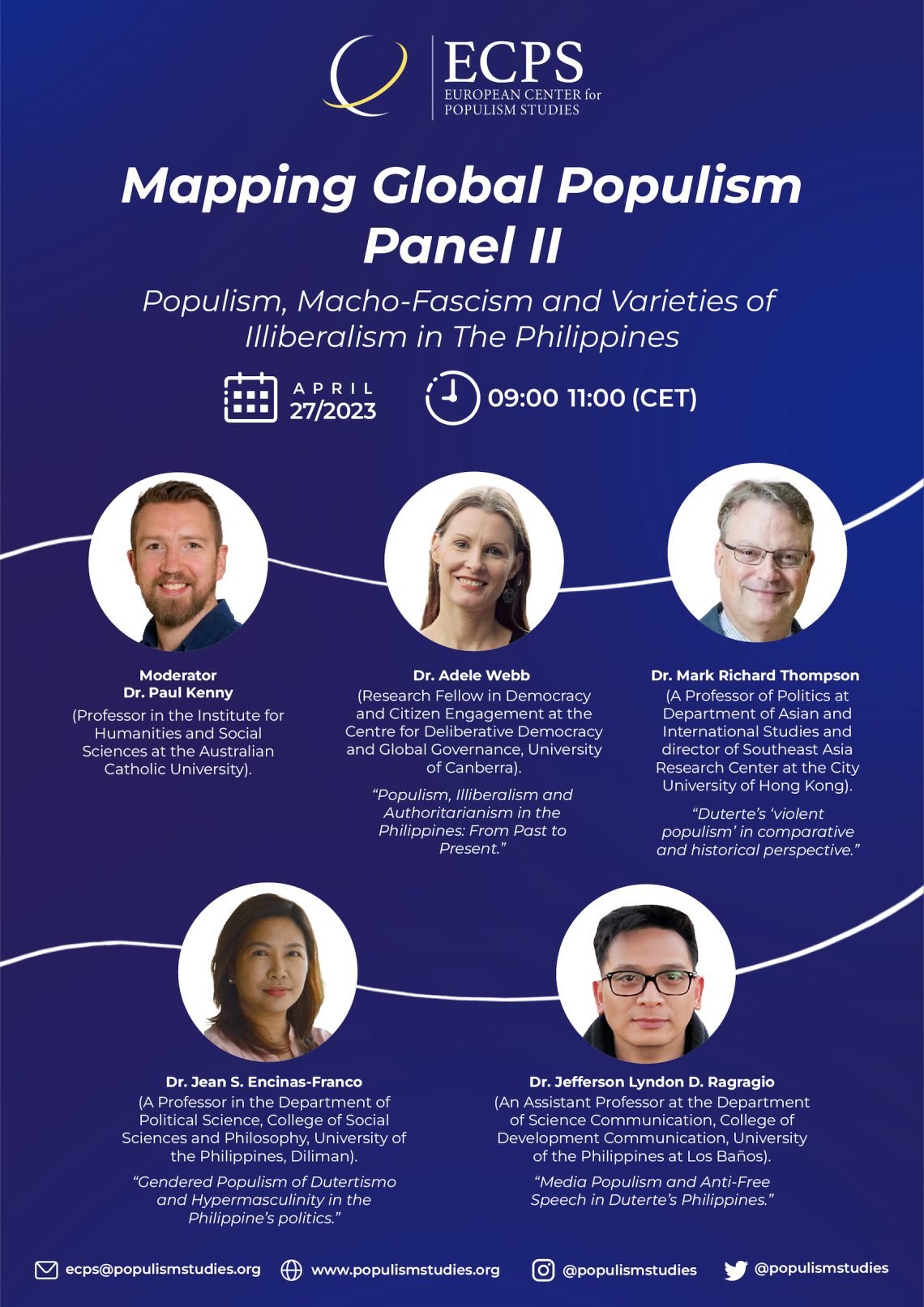 Mapping Global Populism - Panel #2: Populism, Macho-Fascism and ...