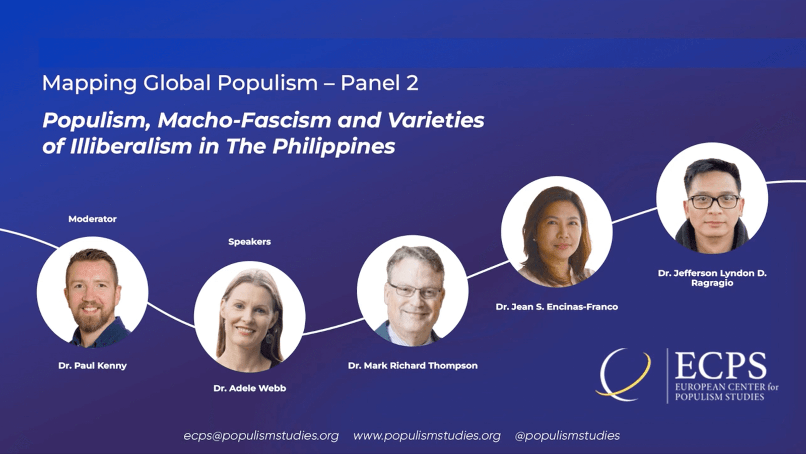 Mapping Global Populism — Panel 2: Populism, Macho-Fascism and ...