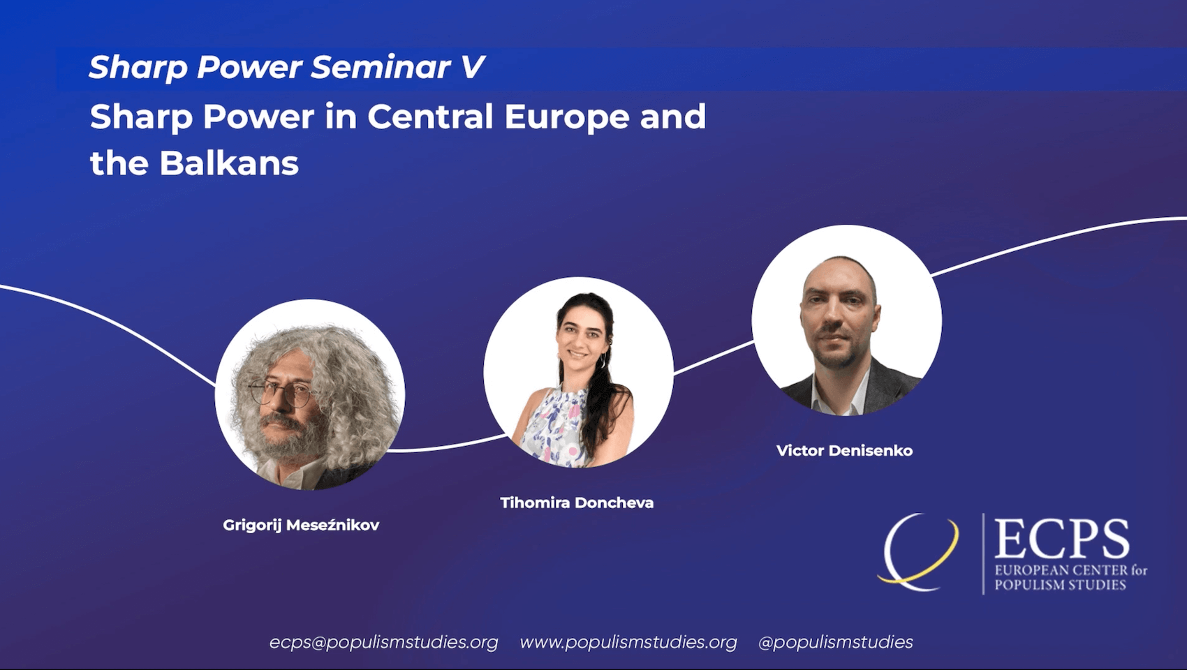 Talk Series on Sharp Power – Sharp Power in Central Europe and the ...