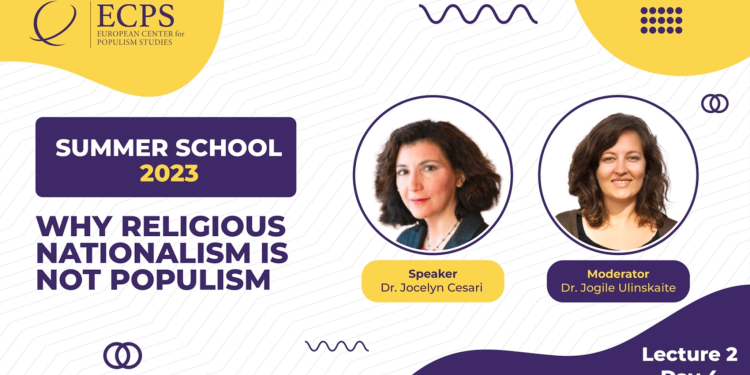 ECPS Academy – Summer School 2023: "Why religious nationalism is not ...