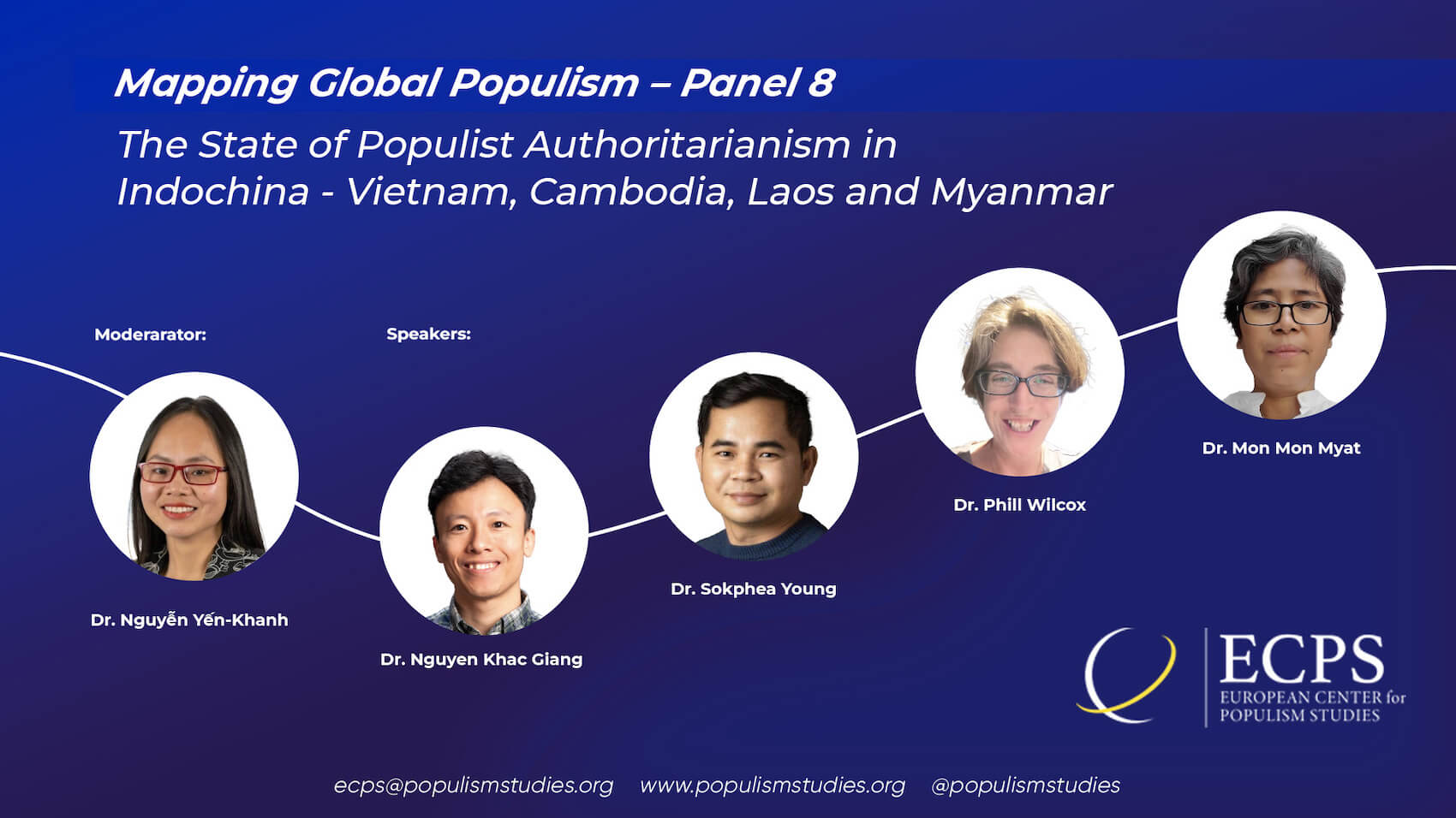 Mapping Global Populism — Panel 8: The State of Populist Authoritarianism in Indochina - ECPS