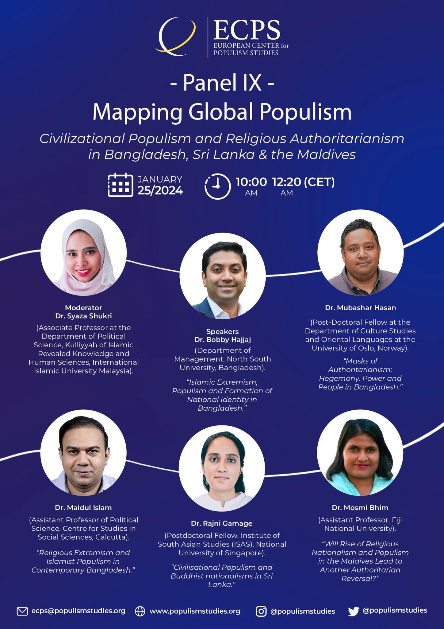 Mapping Global Populism - Panel #9: Civilizational Populism and ...