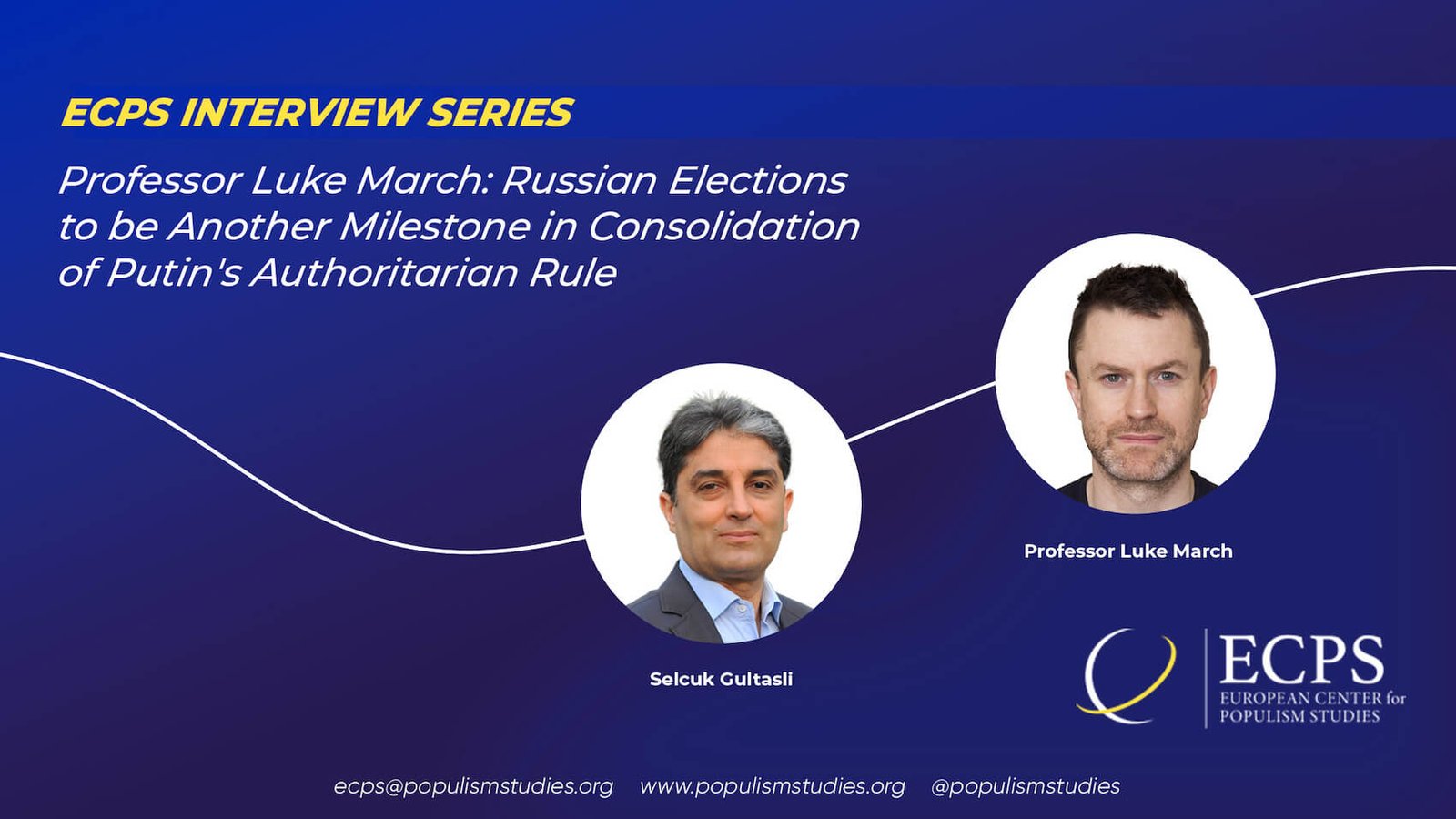 Professor Luke March: Russian Elections to be Another Milestone in ...
