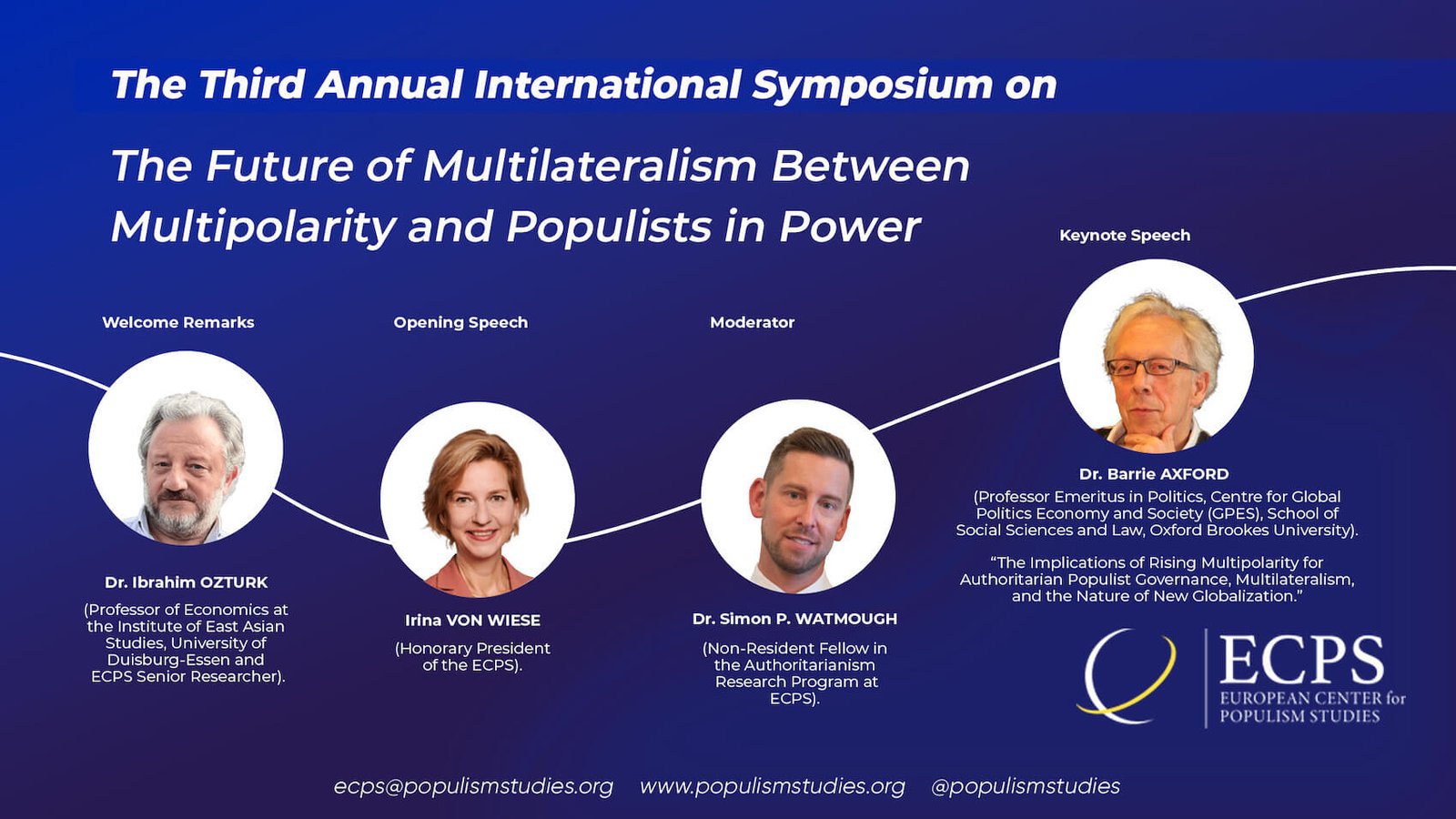 Opening Session of Third Annual International Symposium on “The Future ...