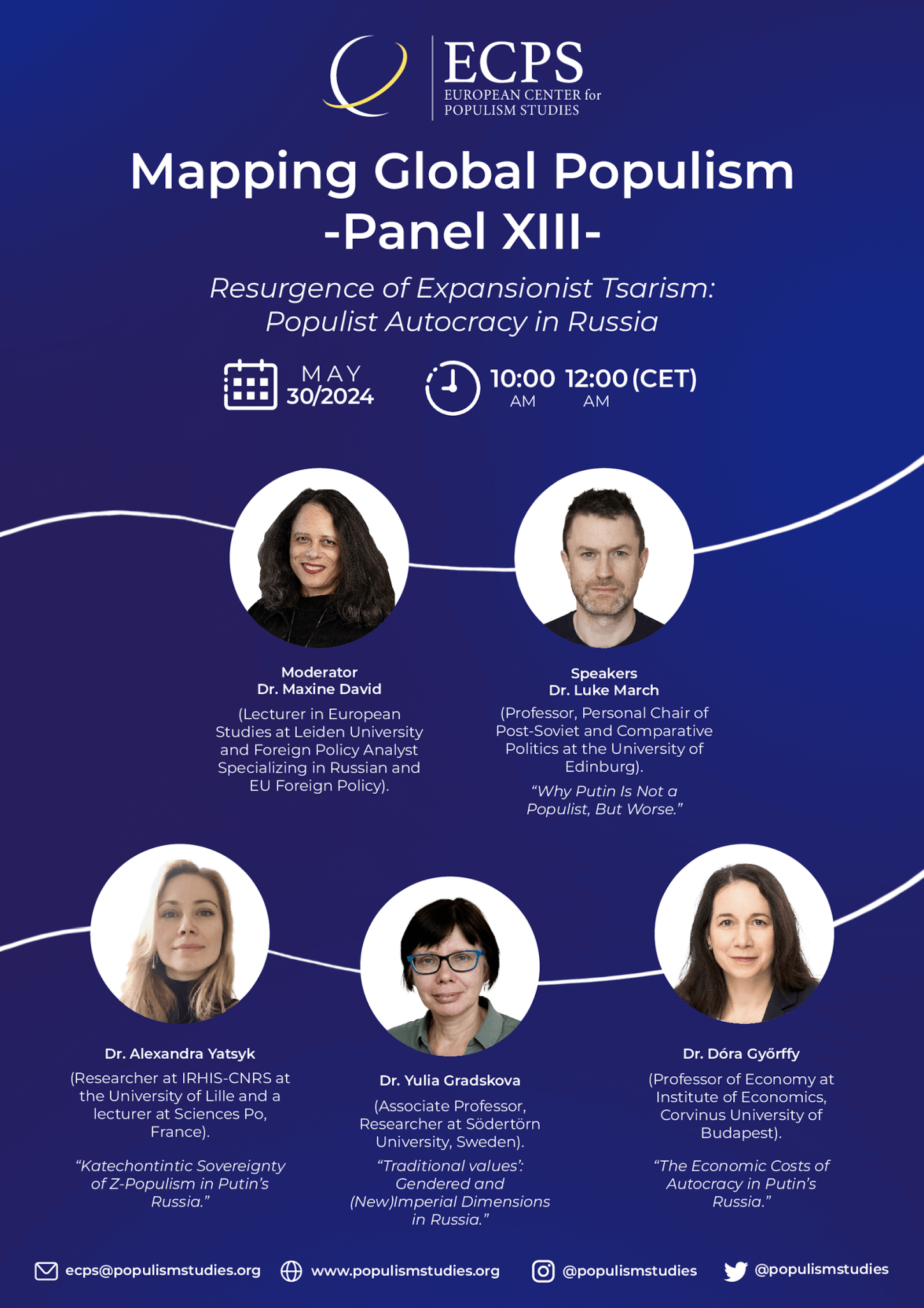 Mapping Global Populism - Panel XIII: Resurgence of Expansionist ...
