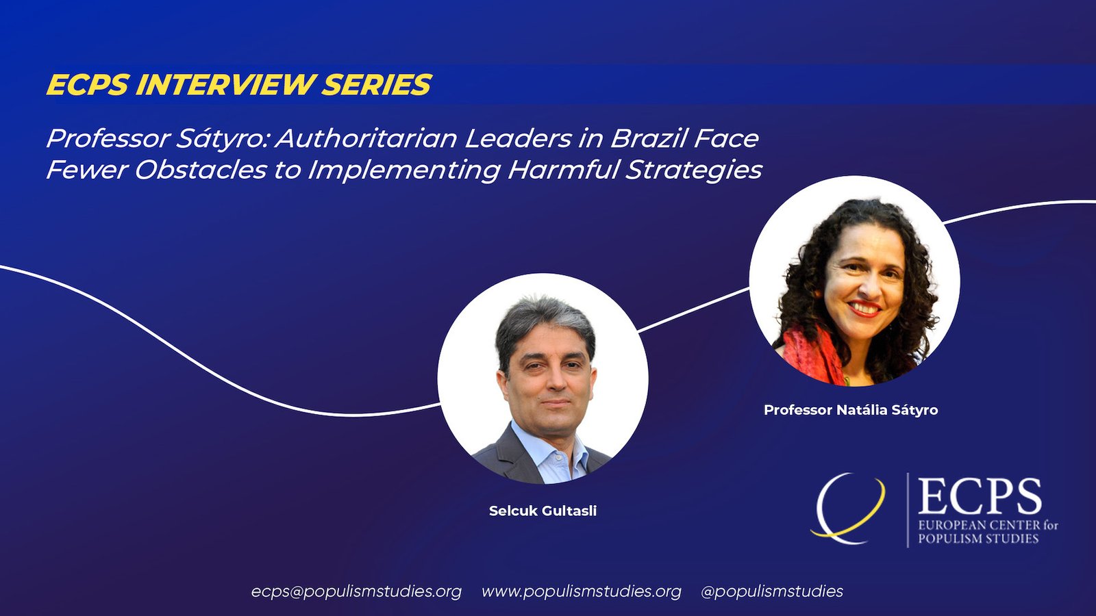 Professor Sátyro: Authoritarian Leaders in Brazil Face Fewer Obstacles ...
