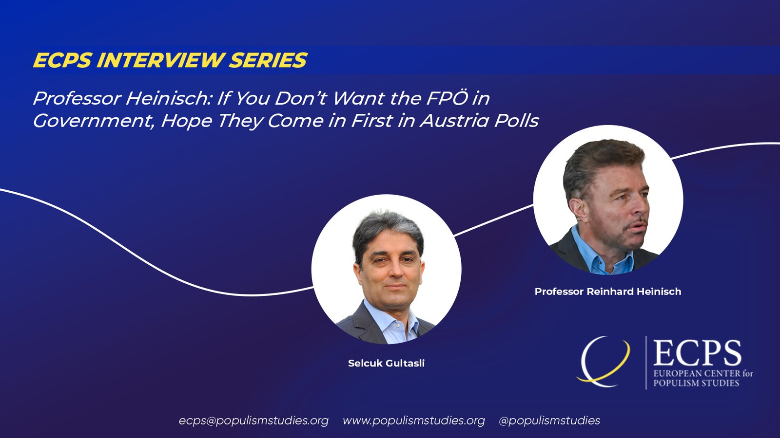 Professor Heinisch: If You Don’t Want the FPÖ in Government, Hope They ...
