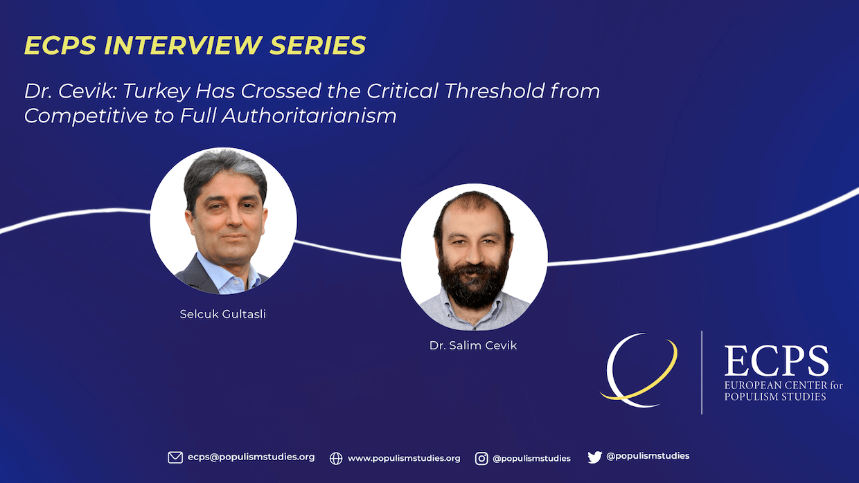 Dr. Cevik: Turkey Has Crossed the Critical Threshold from Competitive ...